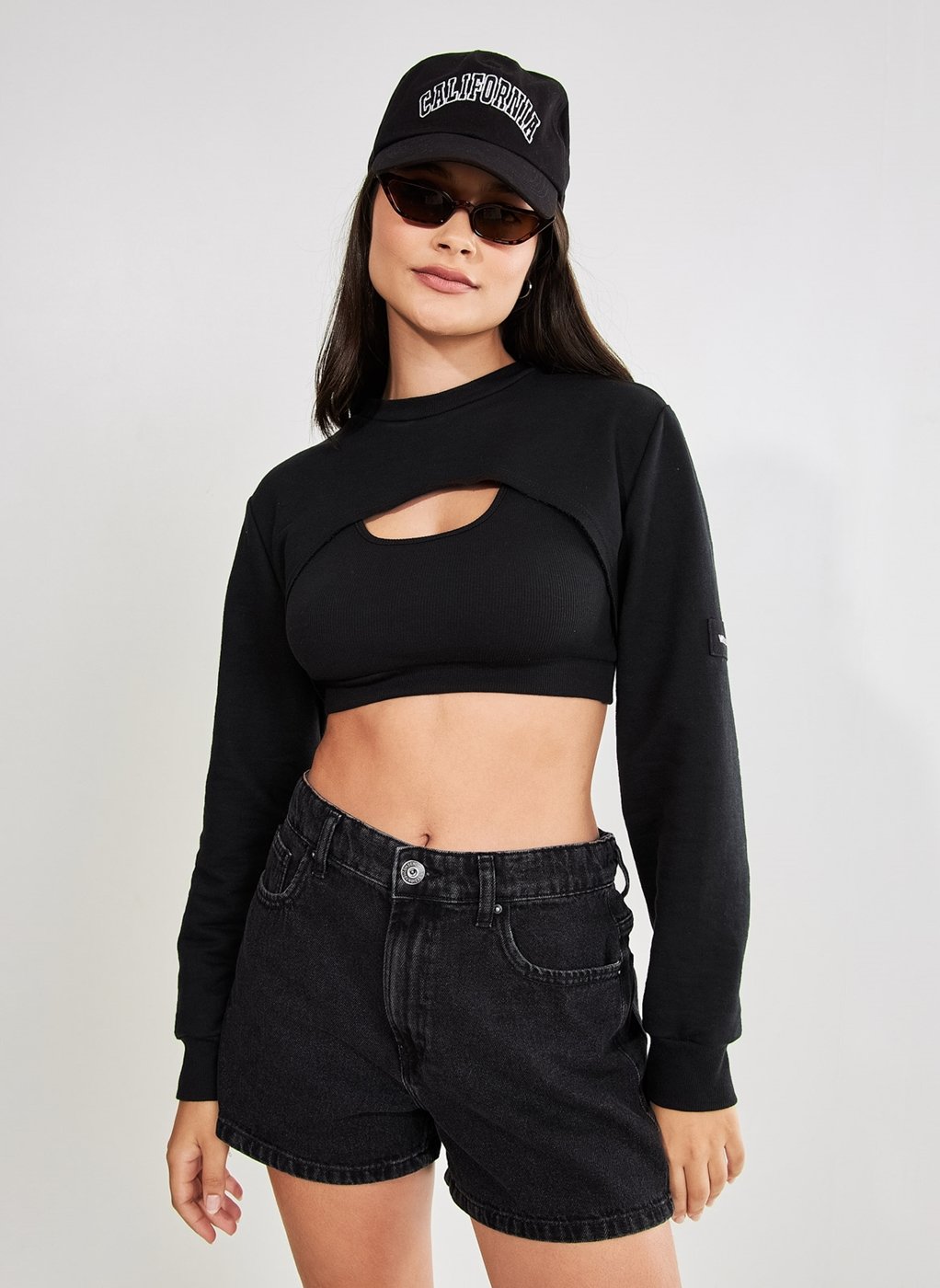 Moletom Leve Super Cropped - youcom: vem cá conferir suas peças favoritas