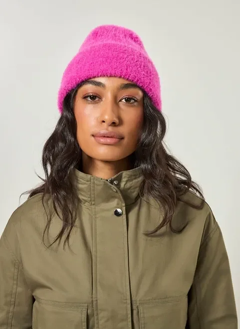 gorro pelinhos rosa - rosa pink